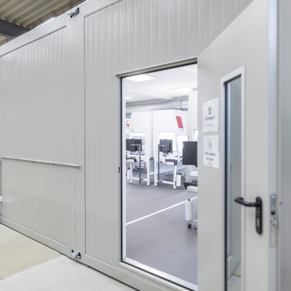 Mobile Raumlösung für S1 und S2 Labor | ELA Container Deutschland